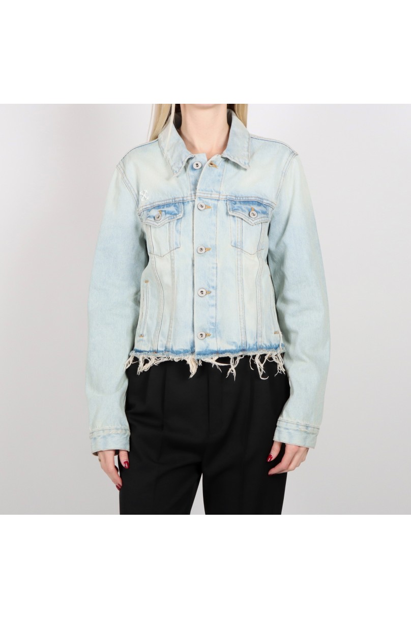 Luxury brands | Off-White Denim Jacket | Drake Store