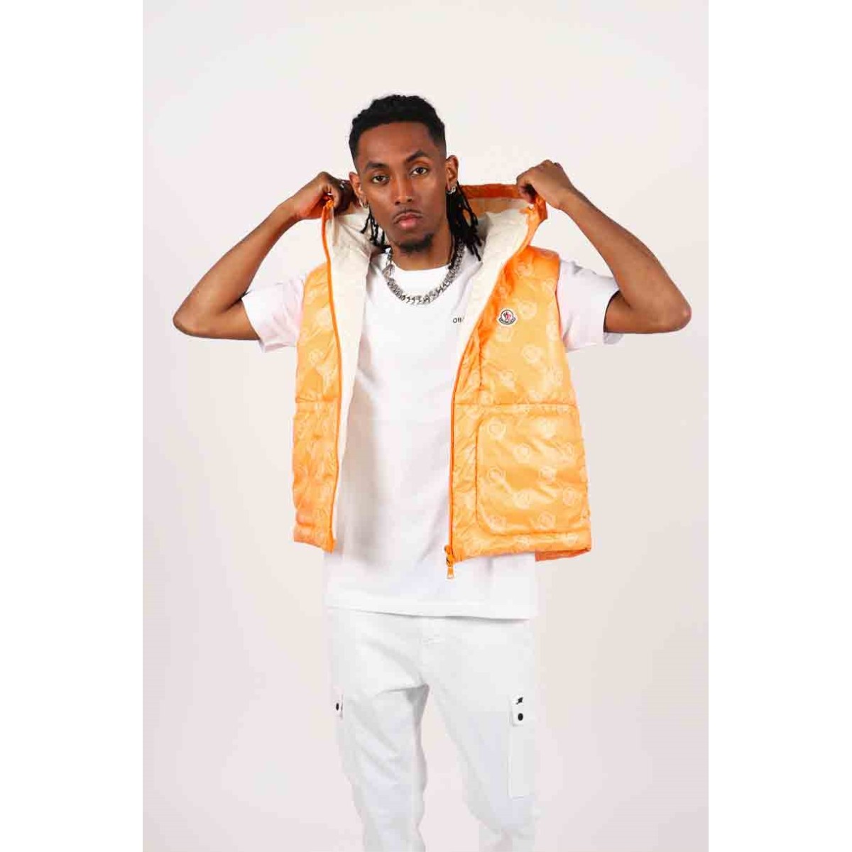 Luxury brands | Moncler Sleeveless Down Jacket | Drake Store