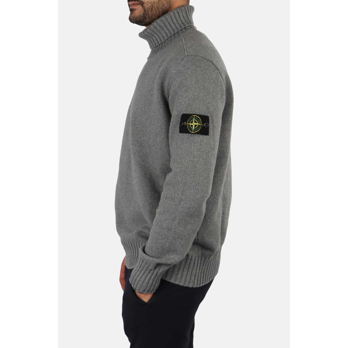 Luxusmarken | Pullover mit Rollkragen Stone Island | Drake Store