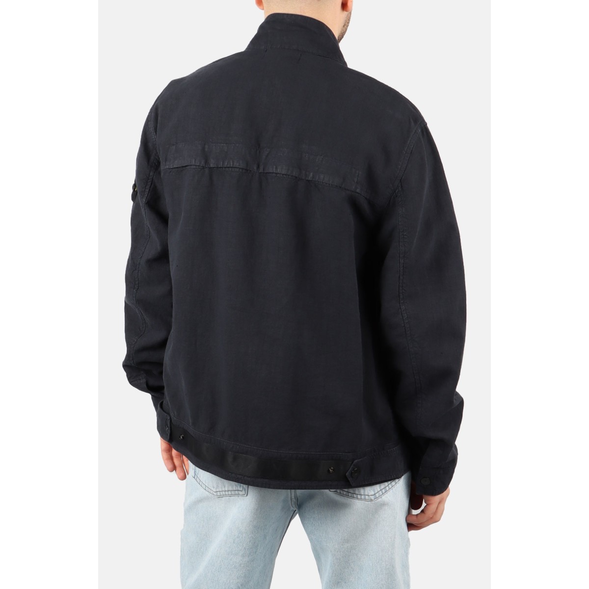 Luxury brands | Tela Lino Nylon T-C Jacket Stone Island | Drake Store